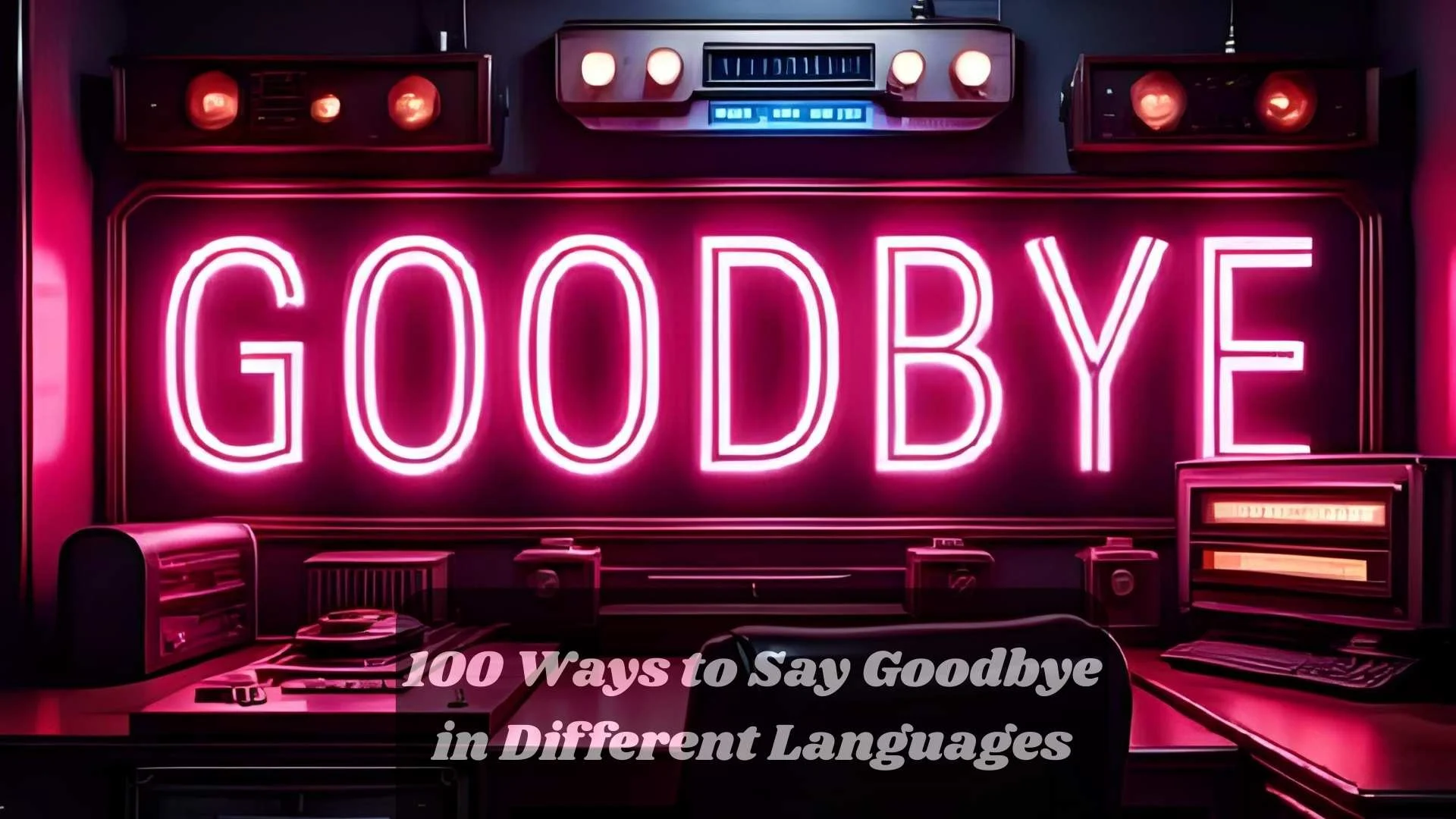 100 Ways to Say Goodbye in Different Languages | 70 That Make Farewells ...